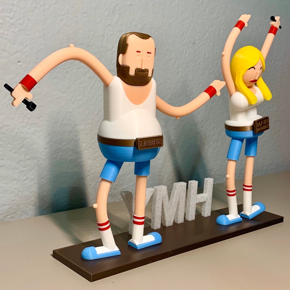 YMH Podcast Tom and Christina Figures | Etsy