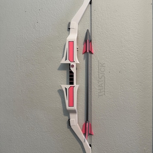 Pink Ranger Bow and Arrow - Etsy