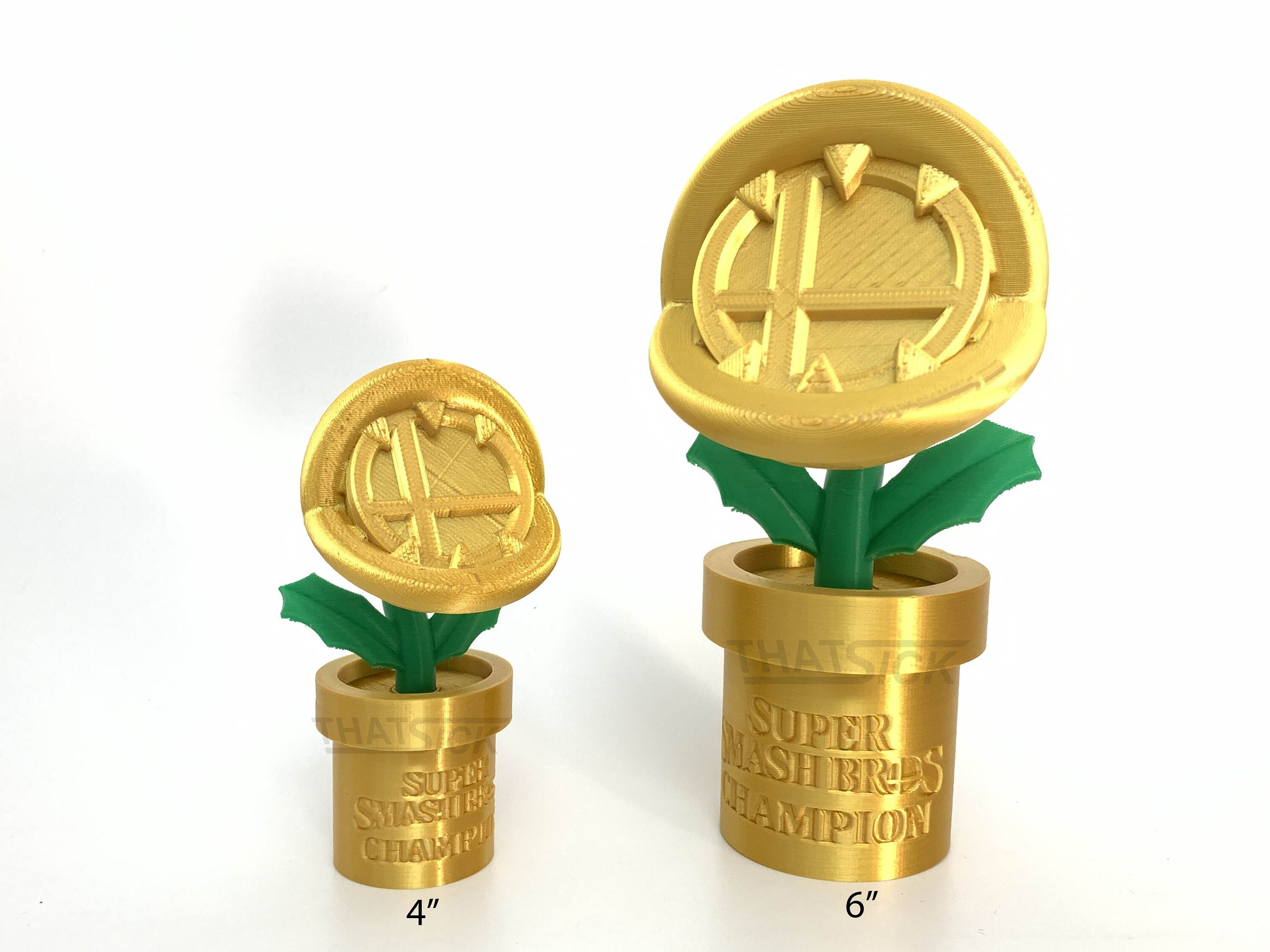 Super Smash Bros Piranha Plant Trophy - Etsy