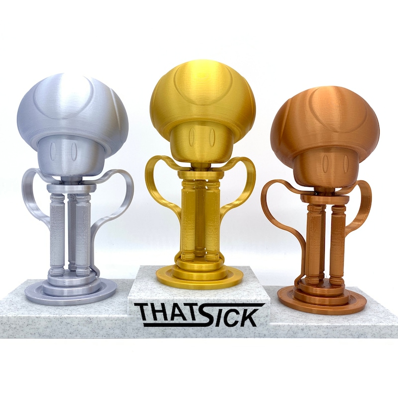 Mario Kart Trophy - Etsy