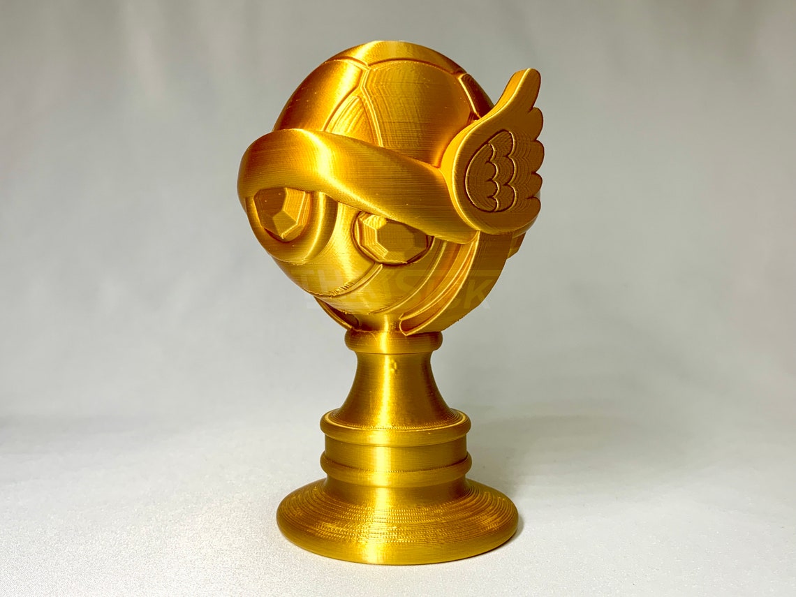 Mario Kart Turtle Shell Trophy | Etsy