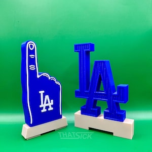 Dodger Stadium Sign, Foam Finger Statue/ Cake Topper - Etsy