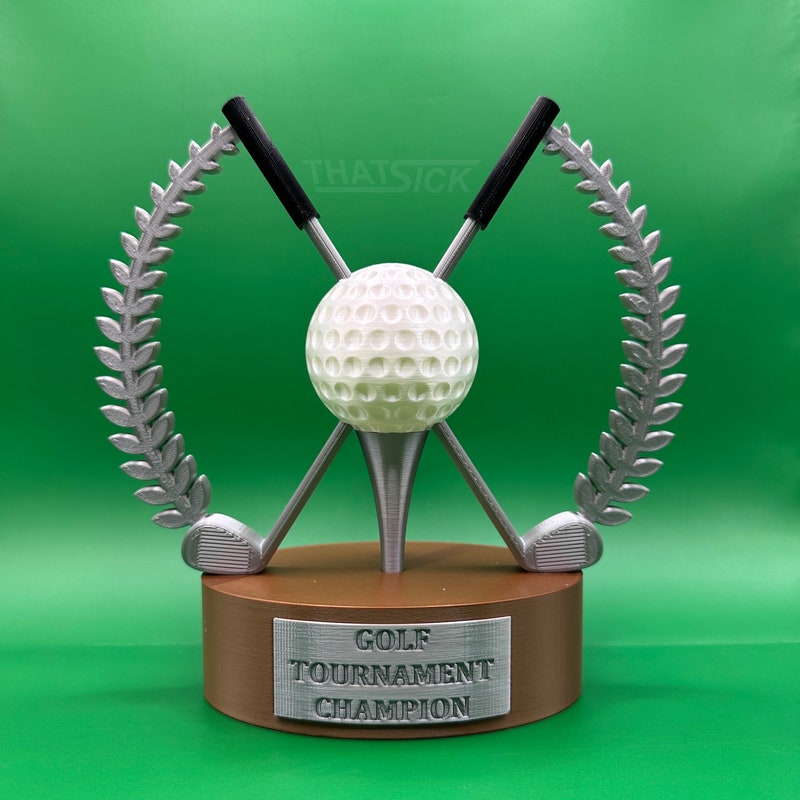 Golf Trophy - Etsy