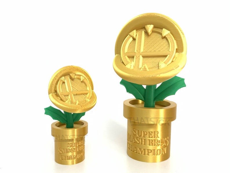 Super Smash Bros Piranha Plant Trophy - Etsy