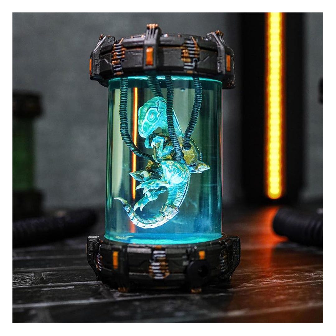 Raptor Dinosaur Figurine Raptor Dinosaur Night Lamp, Custom Epoxy Resin ...