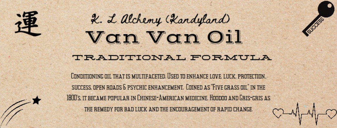 Van Van Oil - Etsy