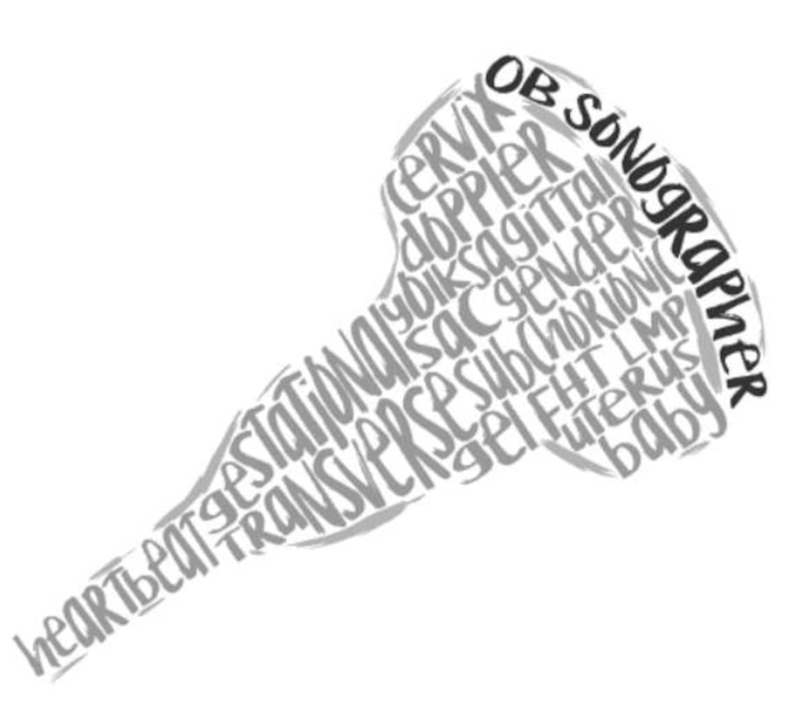 Ultrasound Transducer sonographer or ob - Etsy