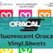 Oracal 6510 Fluorescent Vinyl Sheets - Fluorescent Vinyl, Neon Vinyl ...