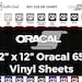 Oracal 751 Vinyl Color Chart • 79 COLORS • Semi-editable PSD • Oracal ...