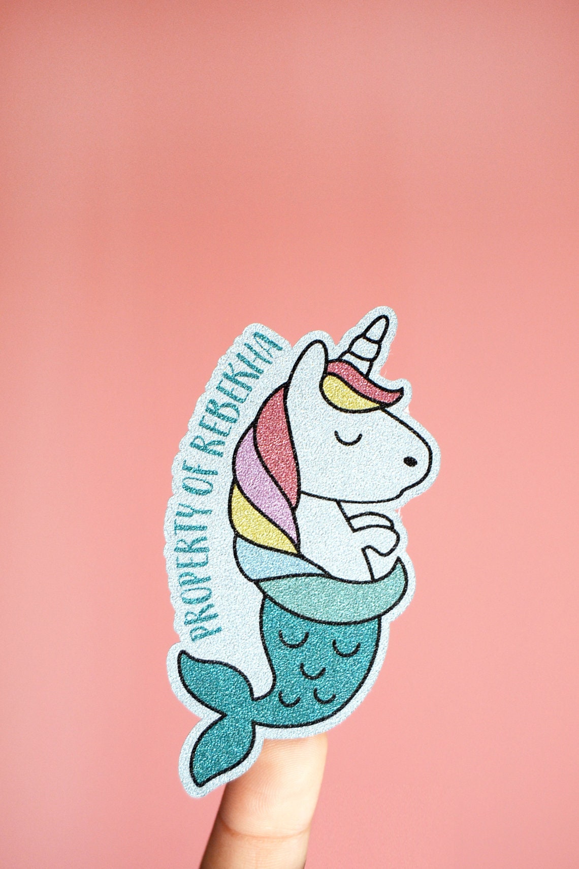 Silhouette Glitter Sticker Sheets 8.5 X 11 - Etsy