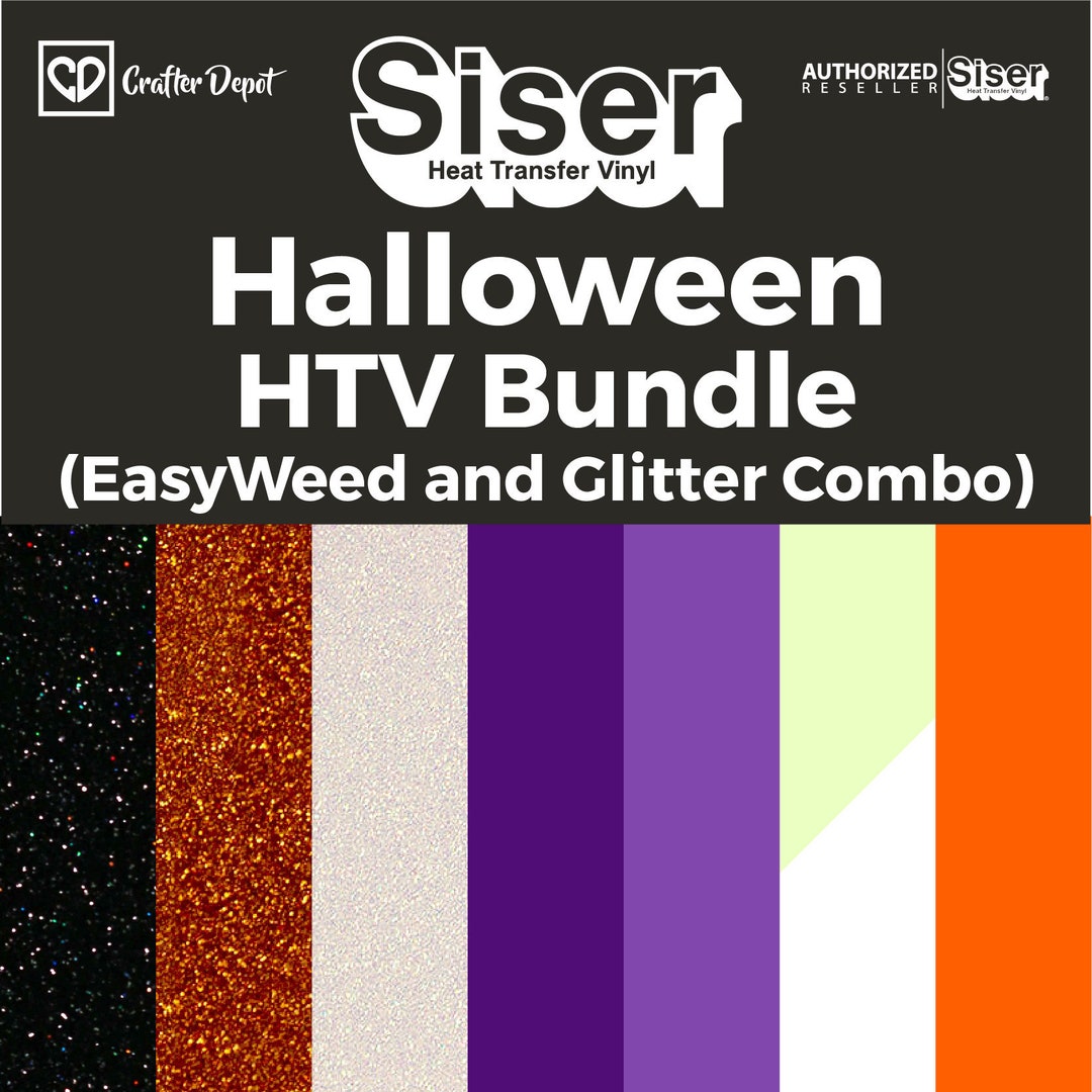 Siser HTV Halloween Bundle - HTV Vinyl, Halloween HTV, Halloween Bundle ...