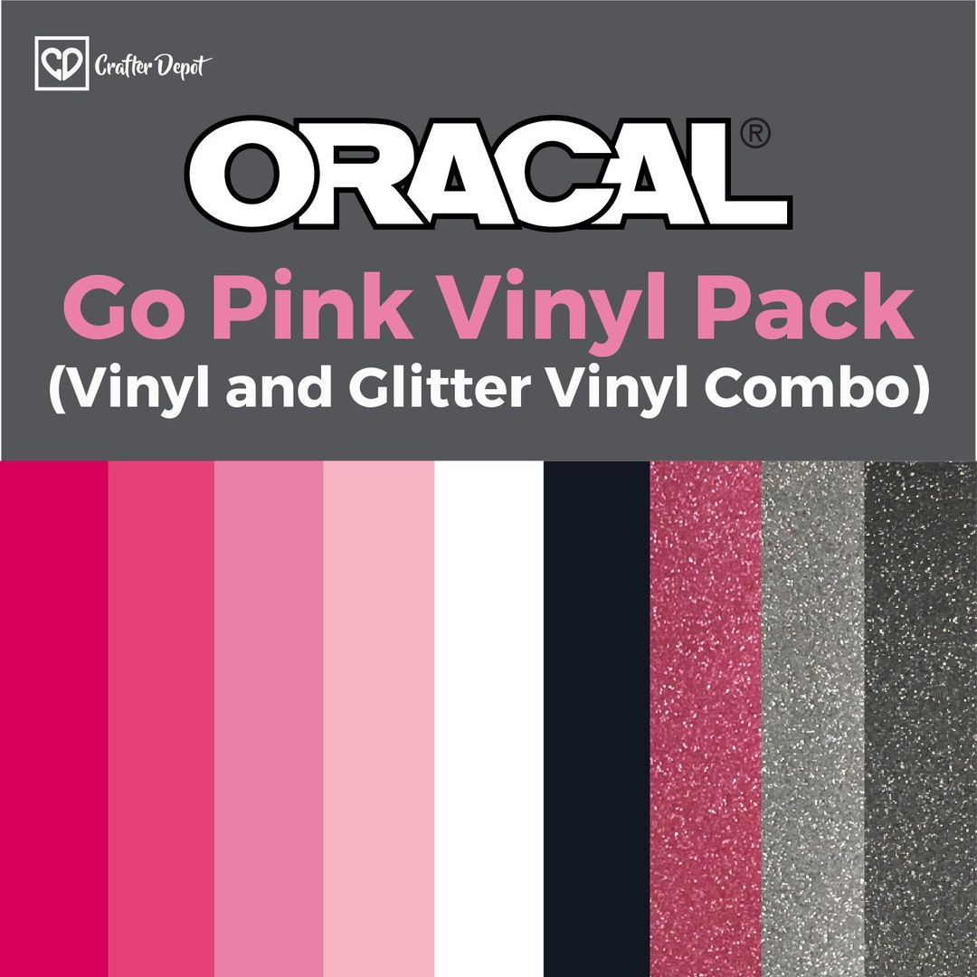 Oracal Go Pink Vinyl Pack - Oracal 651, Oracal 631, Vinyl Sheets ...