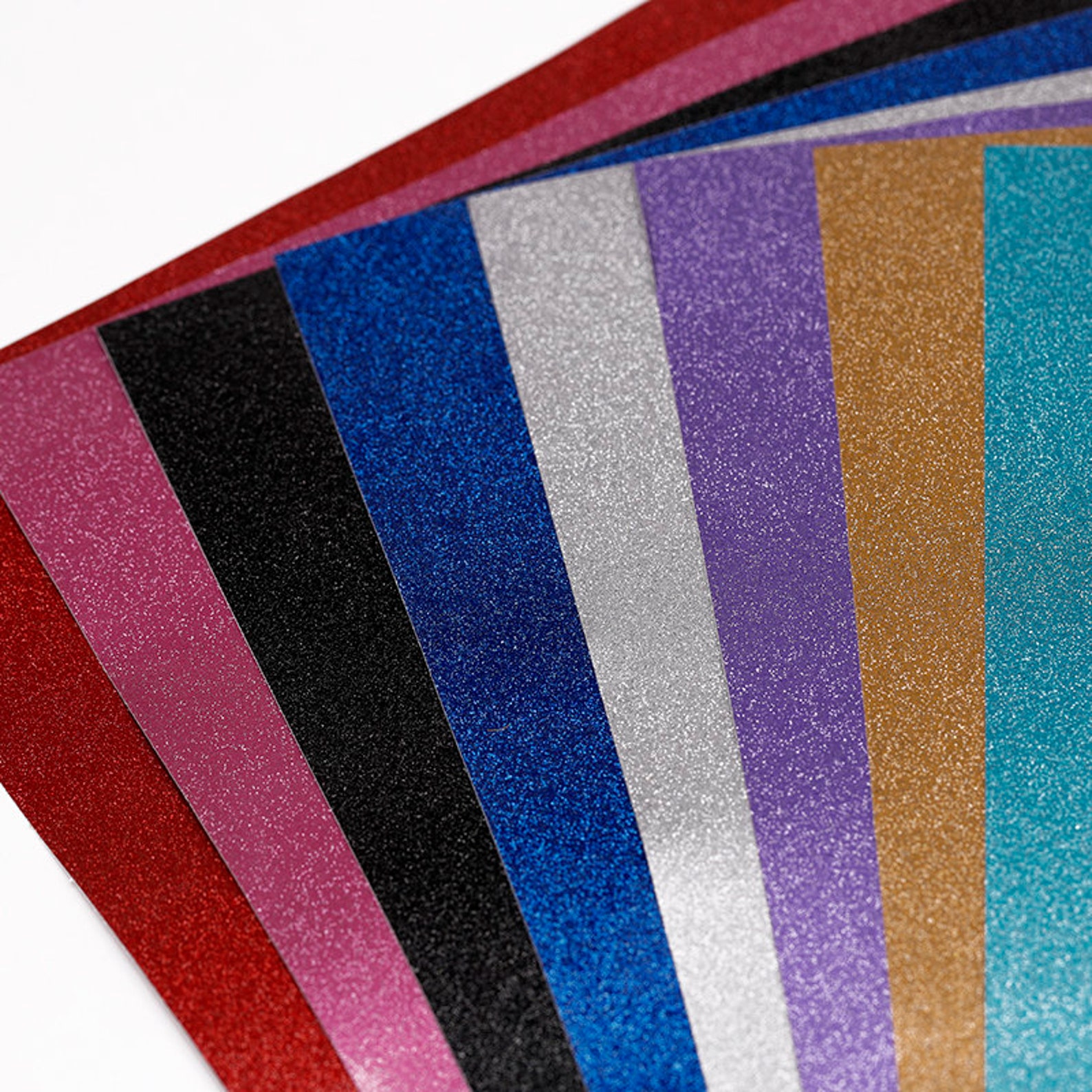 Crafter Depot Glitter Vinyl Sheet 12x12 Vinyl - Etsy