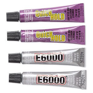 E6000 & Quickhold Mini Adhesive Craft Glue, Strong Adhesive, Jewelry ...