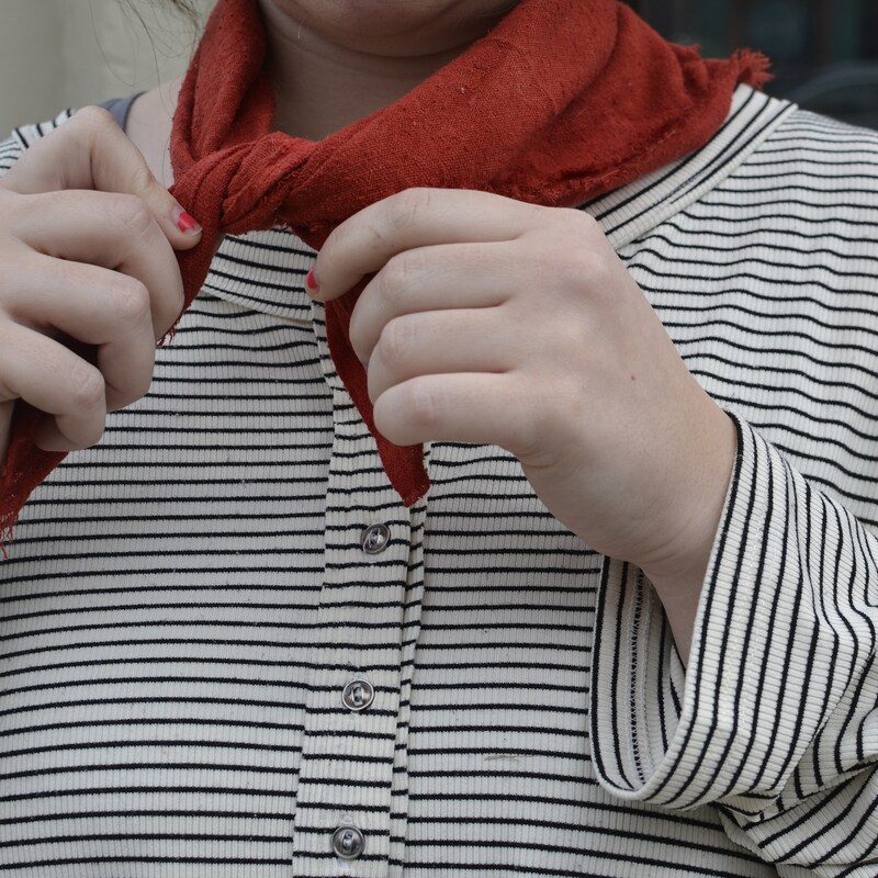 Solid Red Bandana - Etsy