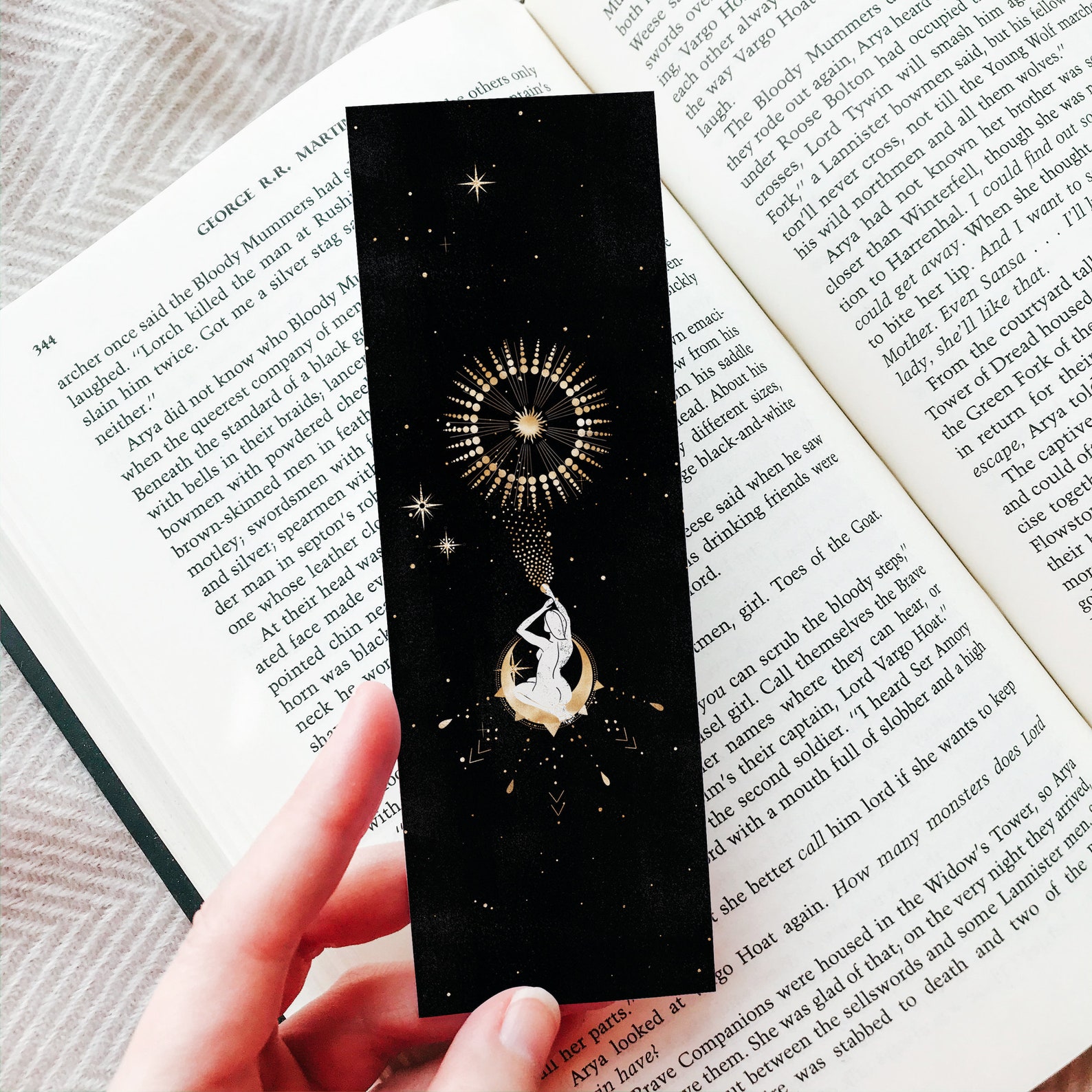 Celestial Printable Bookmark Set Goddess Moon Phases Art - Etsy