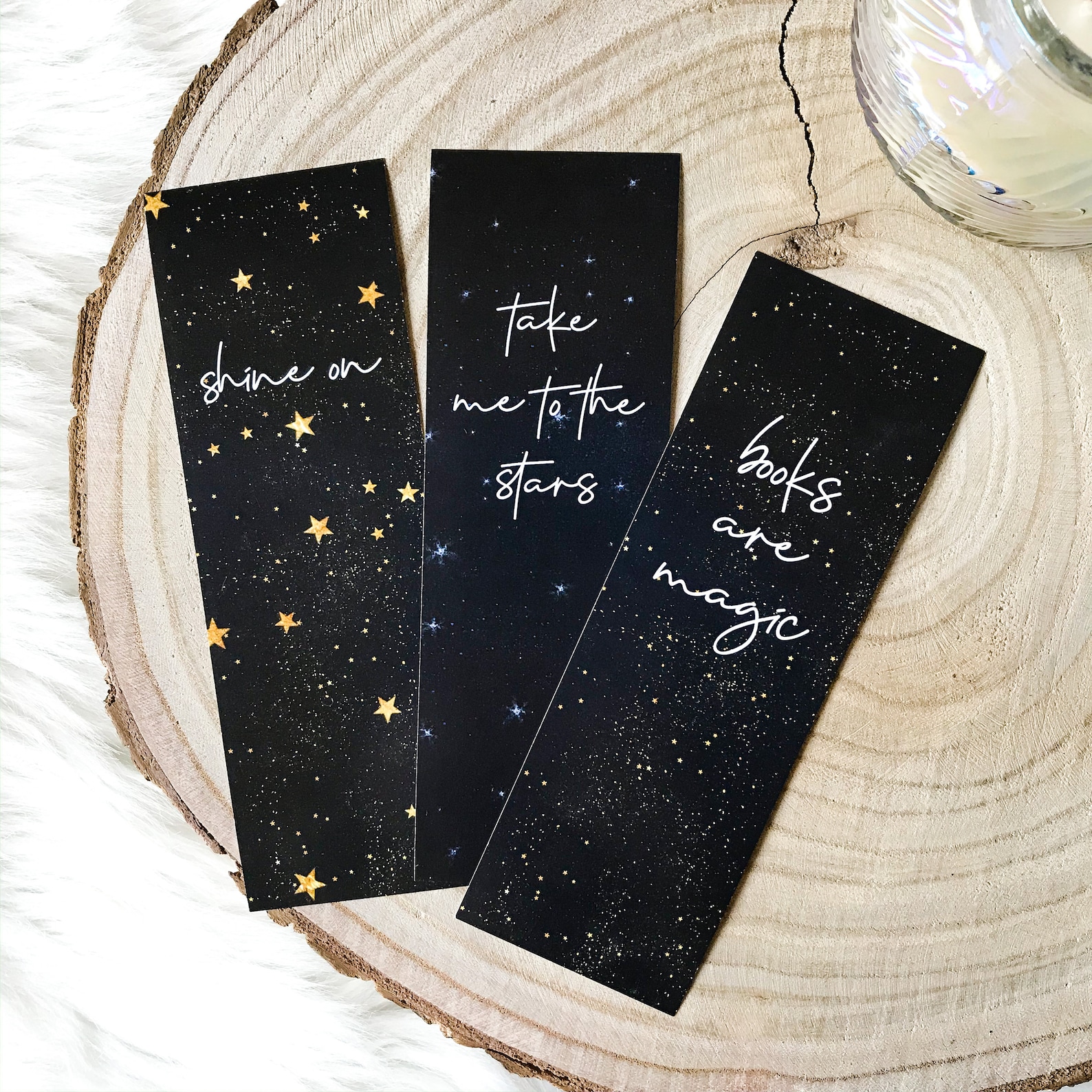 Printable Bookmarks Galaxy Stars Space Quotes Bookmarks for - Etsy