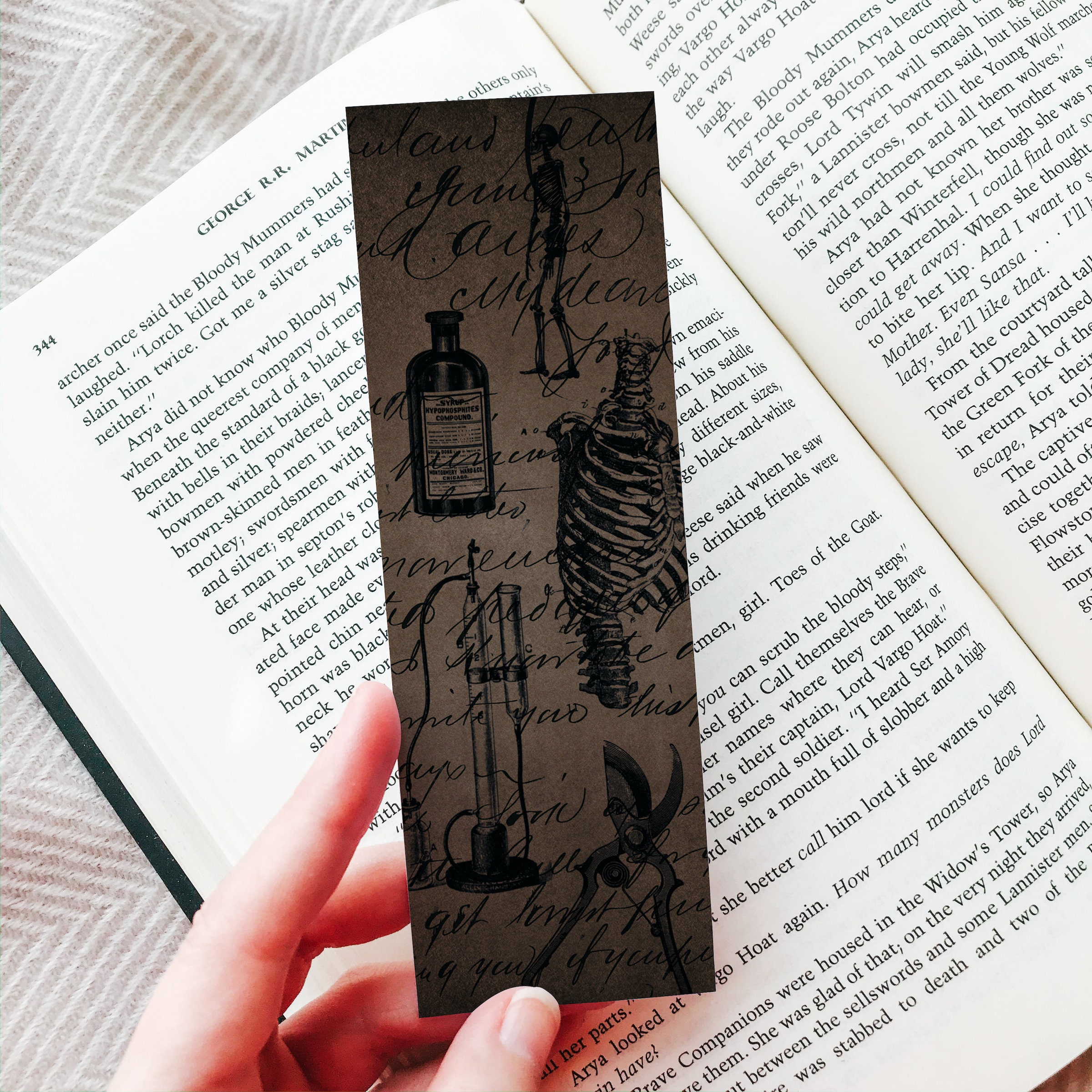 Frankenstein Printable Bookmark Set Mary Shelley Gothic - Etsy