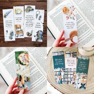 Printable Bookmark Bundle With Over 600 Bookmarks With Quotes ...