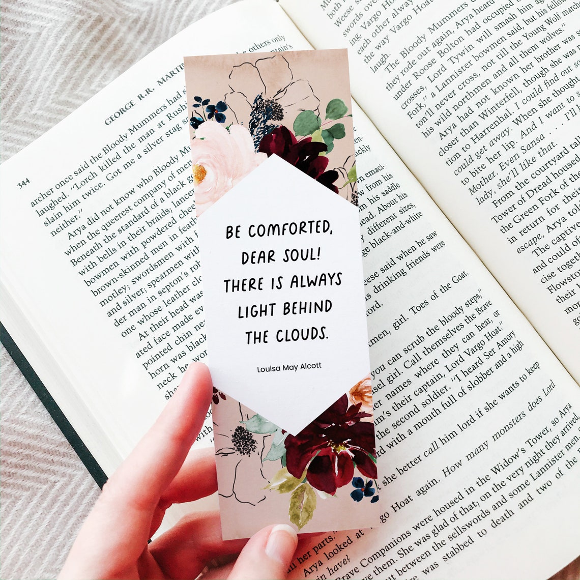 Little Women Bookmarks Printable Literary Bookmarks With - Etsy