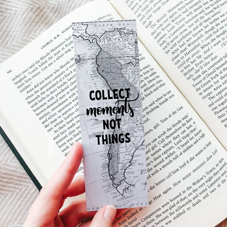 Printable Bookmarks Travel Themed Travel Gifts for Readers - Etsy