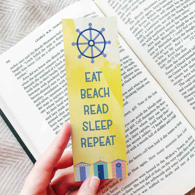 Printable Bookmarks Summer Reading Bookish Gifts Book Lover - Etsy