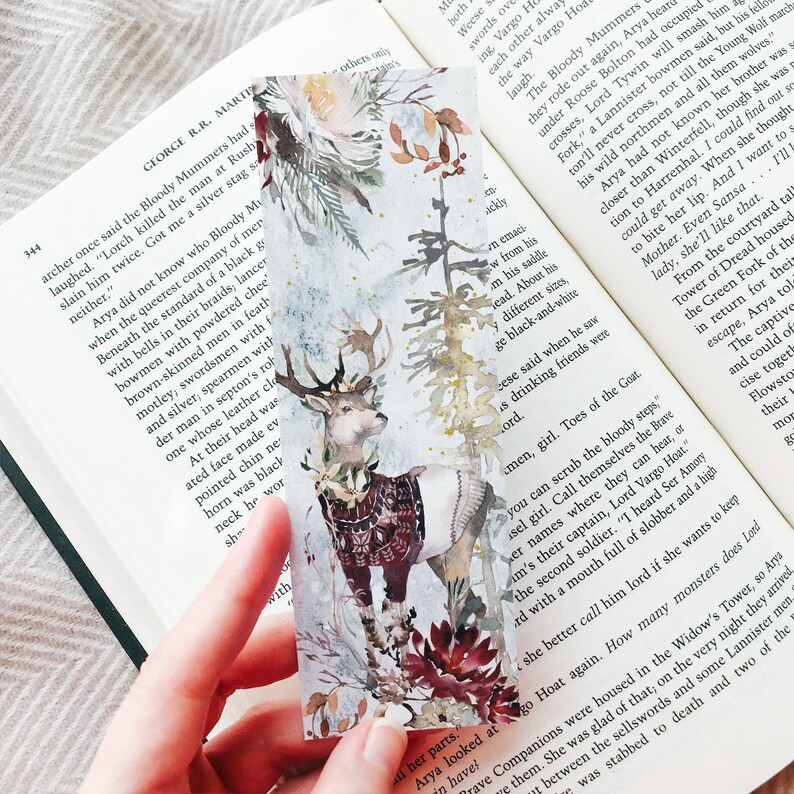 Christmas Bookmark Set Printable Bookmarks for Readers - Etsy