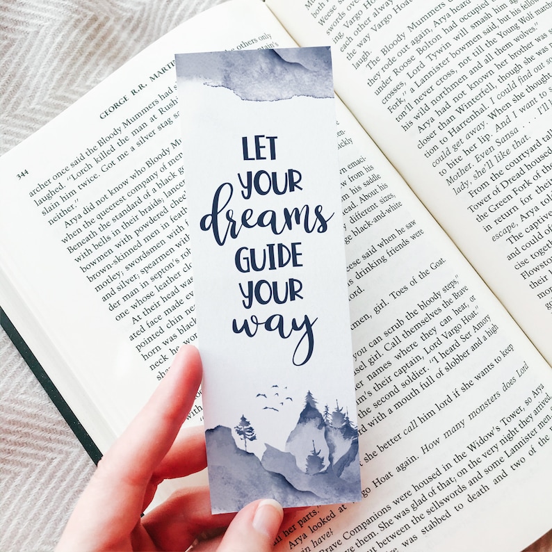 Printable Bookmarks Inspirational Quotes Bookmark Set Wild and - Etsy
