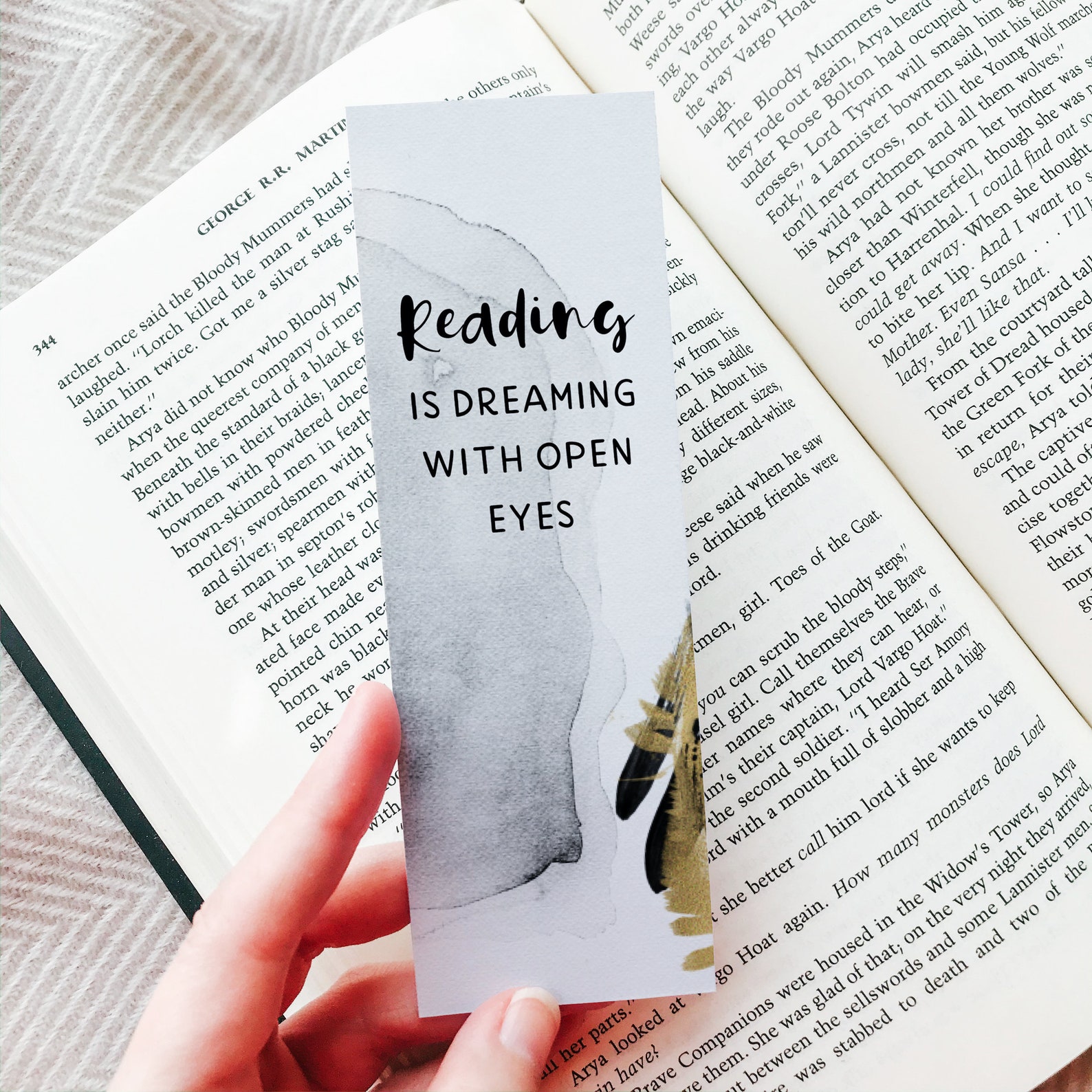 Printable Bookmarks for Books Watercolor Bookmark Reading Book Lover ...