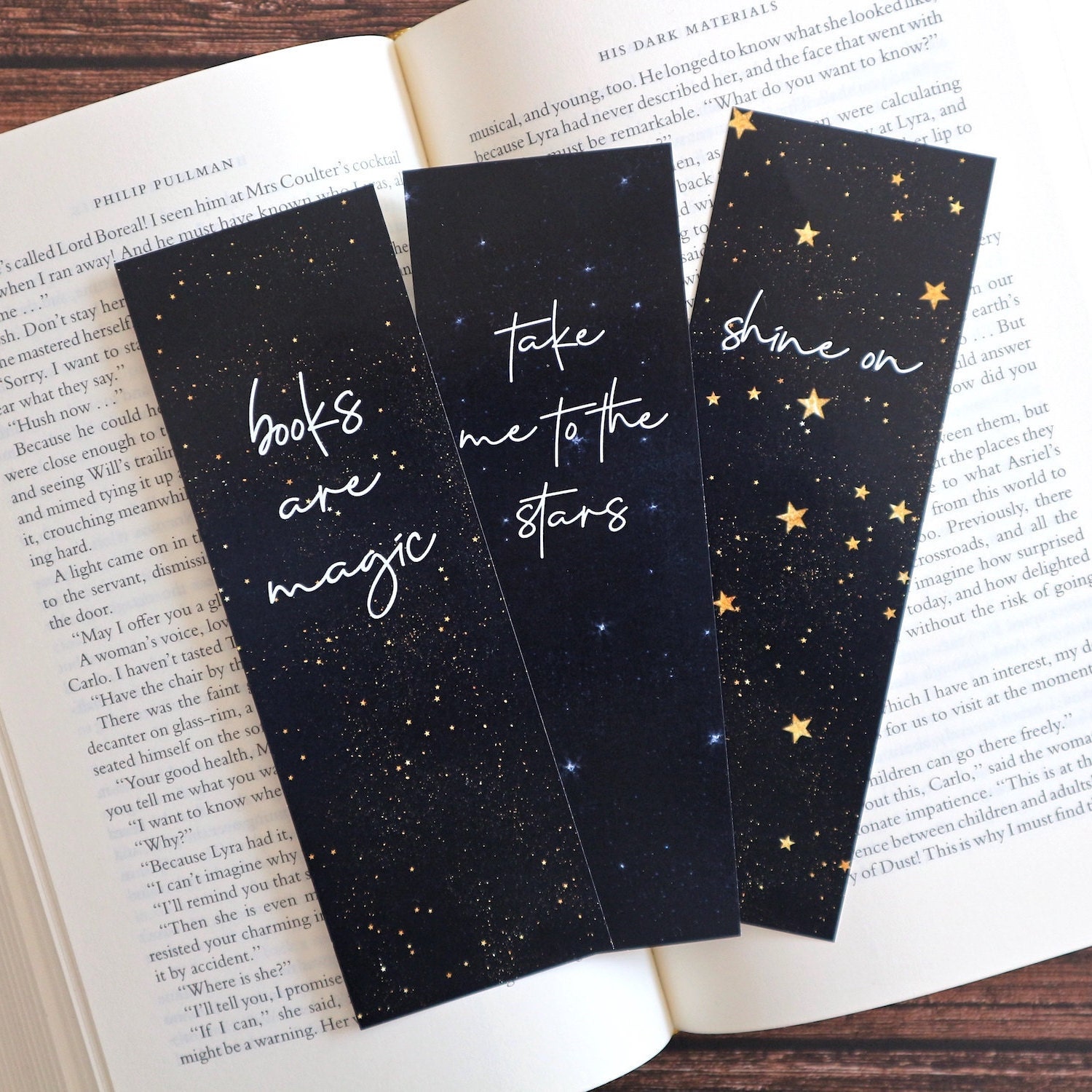 Printable Bookmarks Galaxy Stars Space Quotes Bookmarks for - Etsy