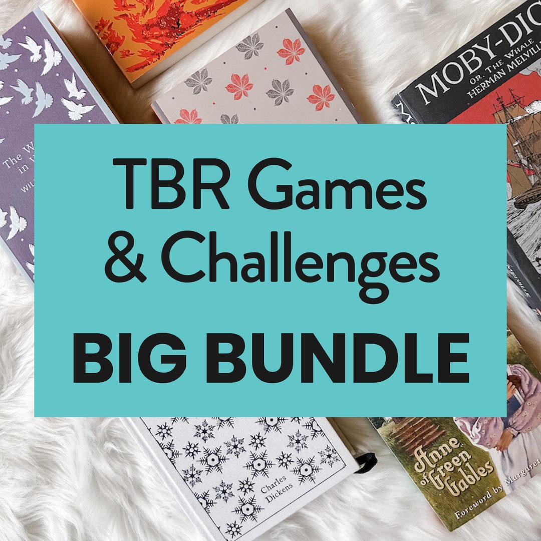 TBR Games & Reading Challenges Printable Bundle, What to Read Next, PDF ...