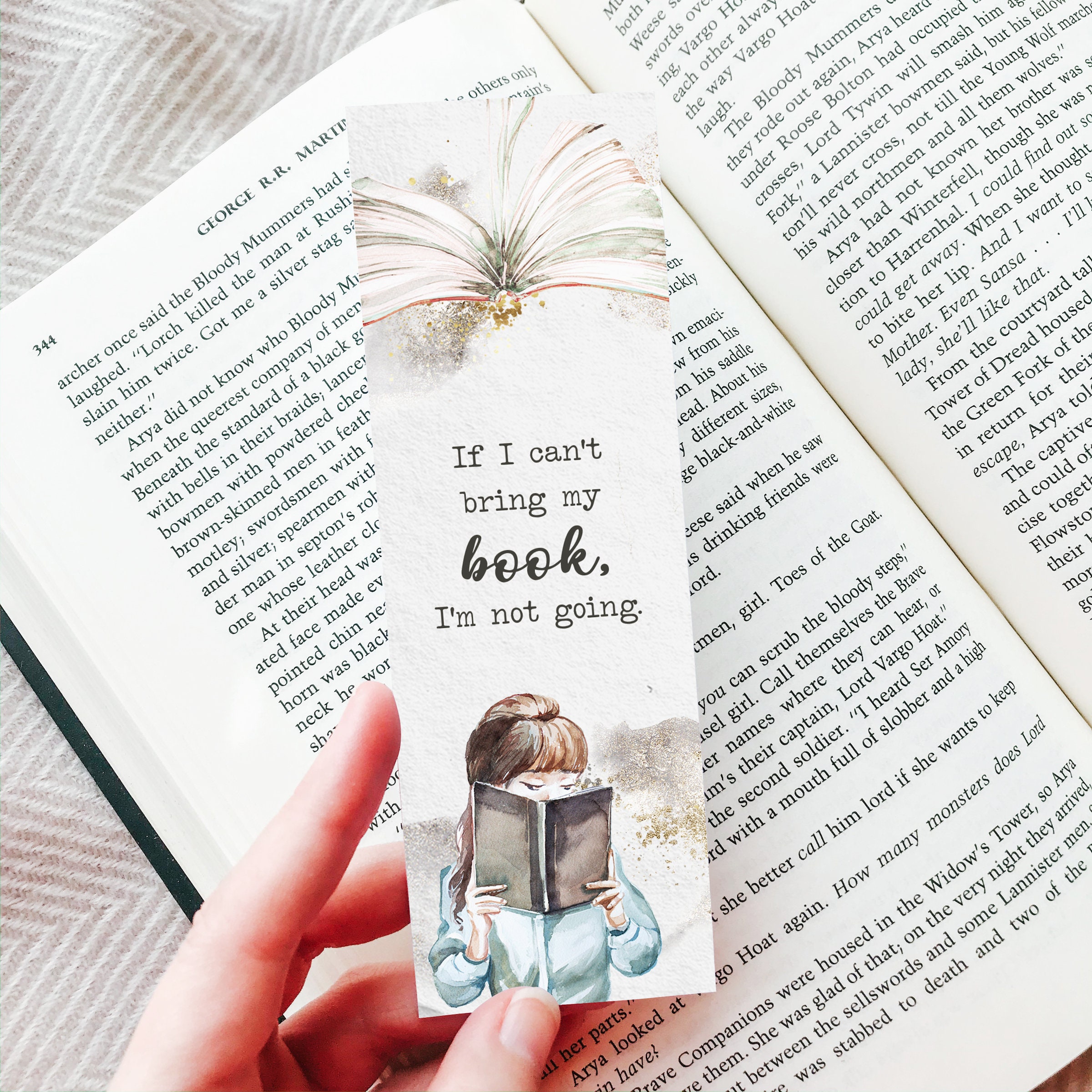 Bookish Printable Bookmarks Book Lover Gifts for Readers - Etsy