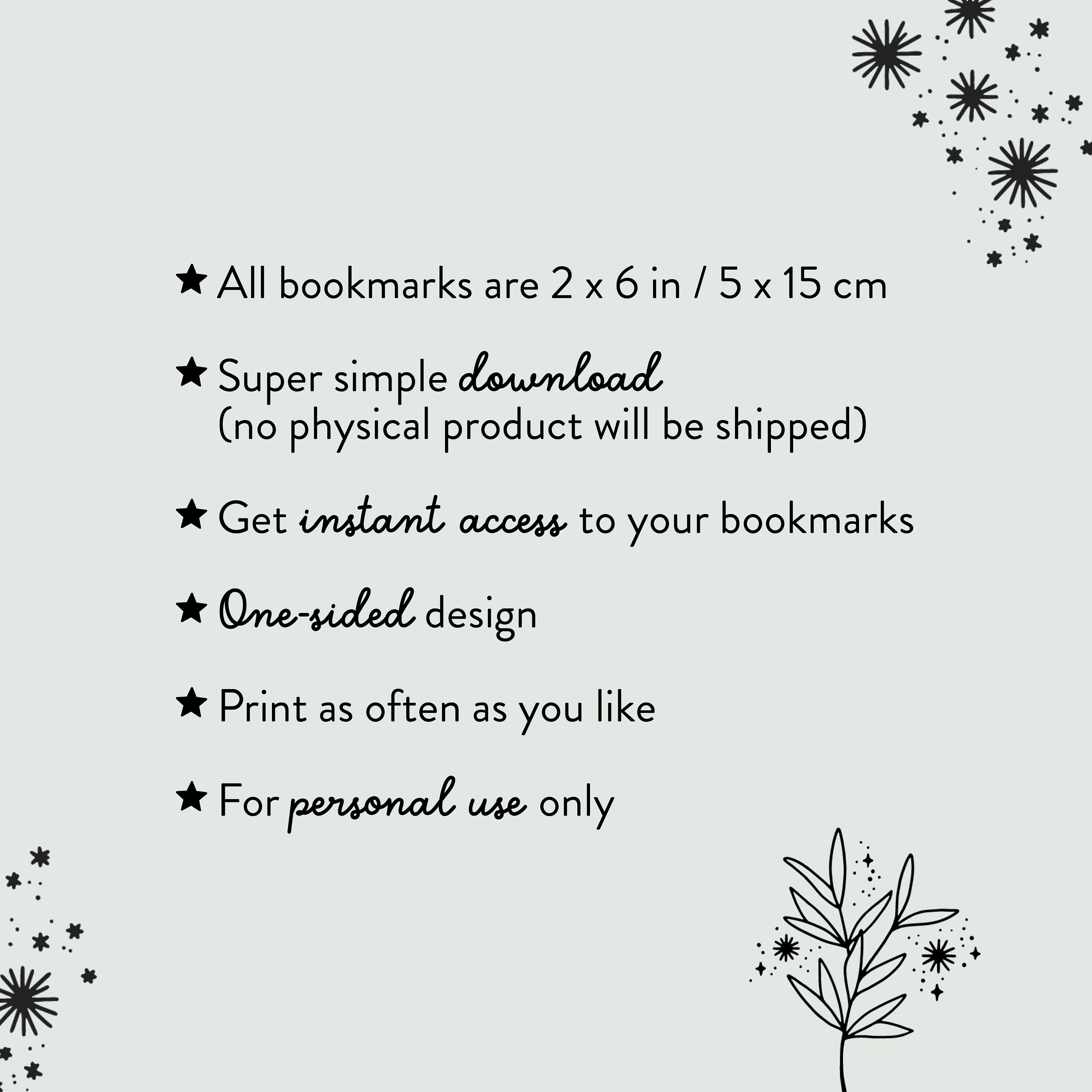 Howling Wolf Bookmark Printable PDF DOWNLOAD - Etsy