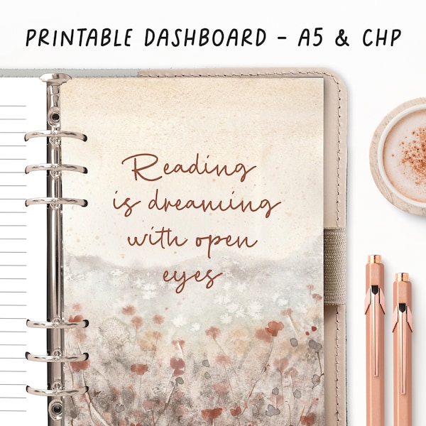 Bookish Planner - Etsy
