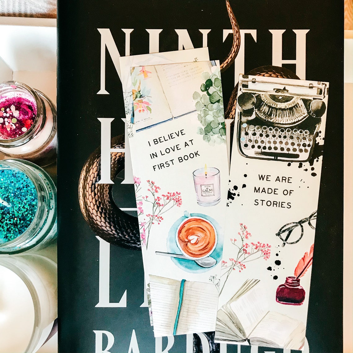 Bookish Printable Bookmark Set Book Lover Gift Quote Book - Etsy