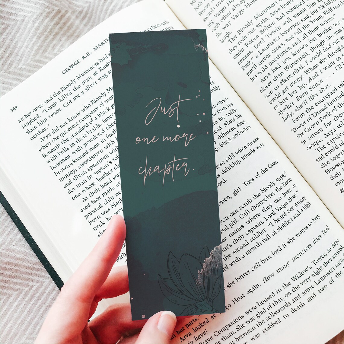 Printable Bookmarks With Quotes for Book Lovers Bookish Gifts | Etsy