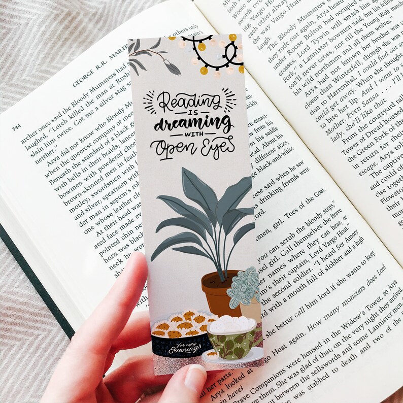 Printable Bookmarks With Quotes for Book Lovers, Cute Bookish Gift, PDF ...