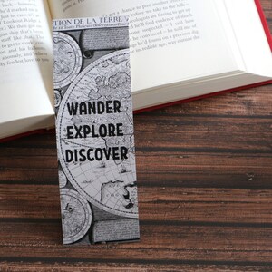 Printable Bookmarks Travel Themed Travel Gifts for Readers Wanderlust ...