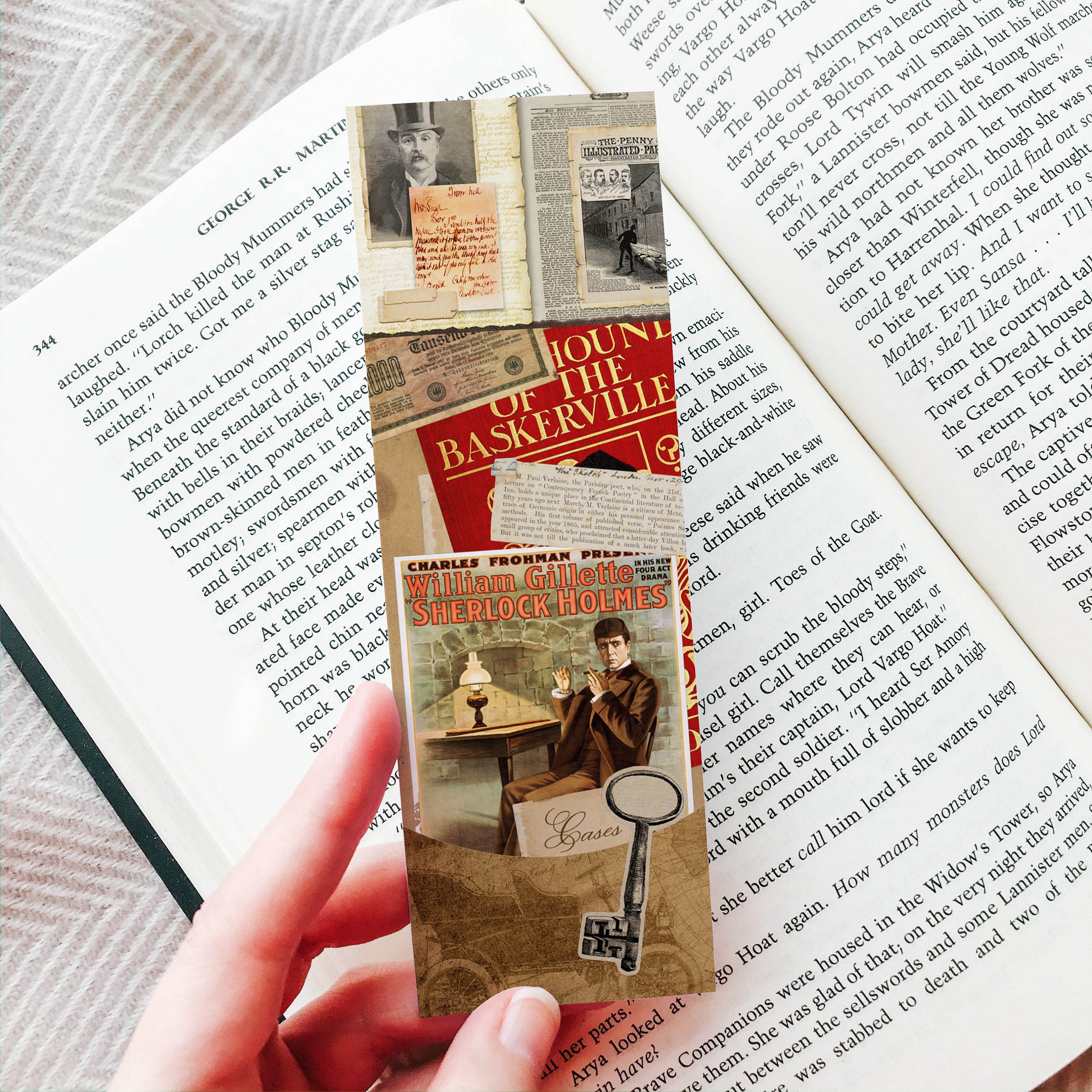 Sherlock Holmes Bookmarks Printable Literary Gifts for Book - Etsy