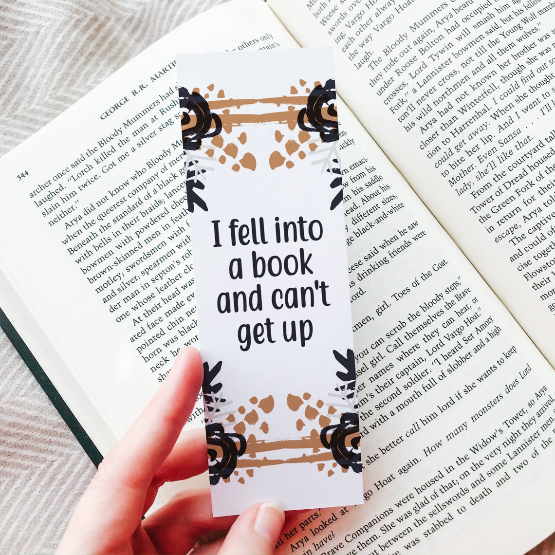 Printable Bookmarks for Books Bookish Gifts for Readers | Etsy