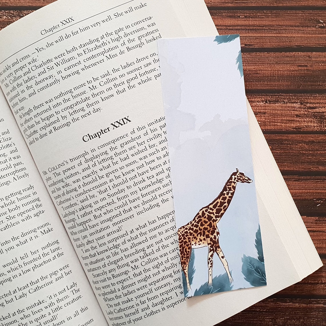 Watercolor Animals Printable Bookmarks Planner Bookmark Animal - Etsy