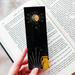 Celestial Printable Bookmark Set, Goddess Moon Phases Art, Book Lover ...