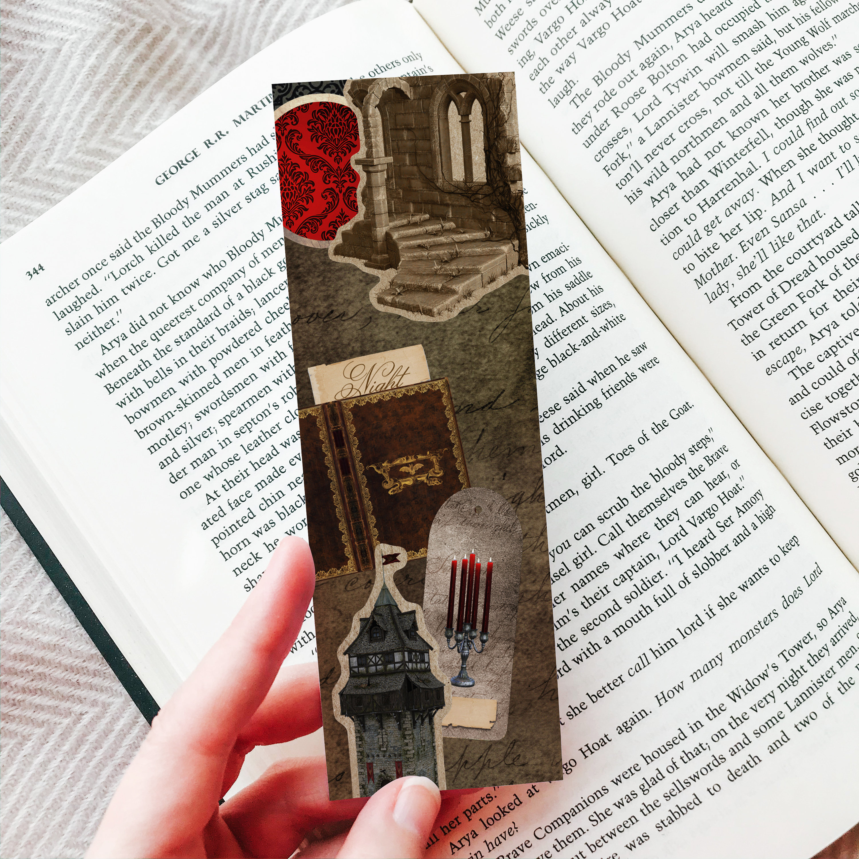 Vampire Bookmarks Printable Gothic Horror Book Gifts PDF - Etsy