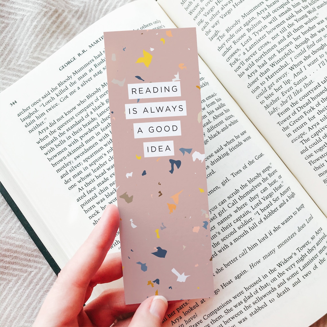 Book Lovers Bookmark Set Printable Bookmark Quotes Bookish - Etsy