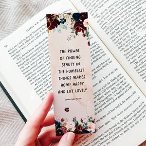 Little Women Bookmarks Printable, Literary Bookmarks With Quotes, Book ...
