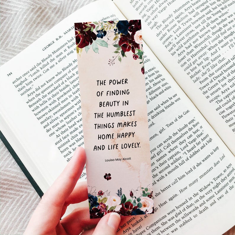 Little Women Bookmarks Printable Literary Bookmarks With - Etsy