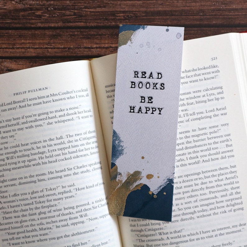 Printable Bookmark Set With Bookish Quotes Digital PDF - Etsy