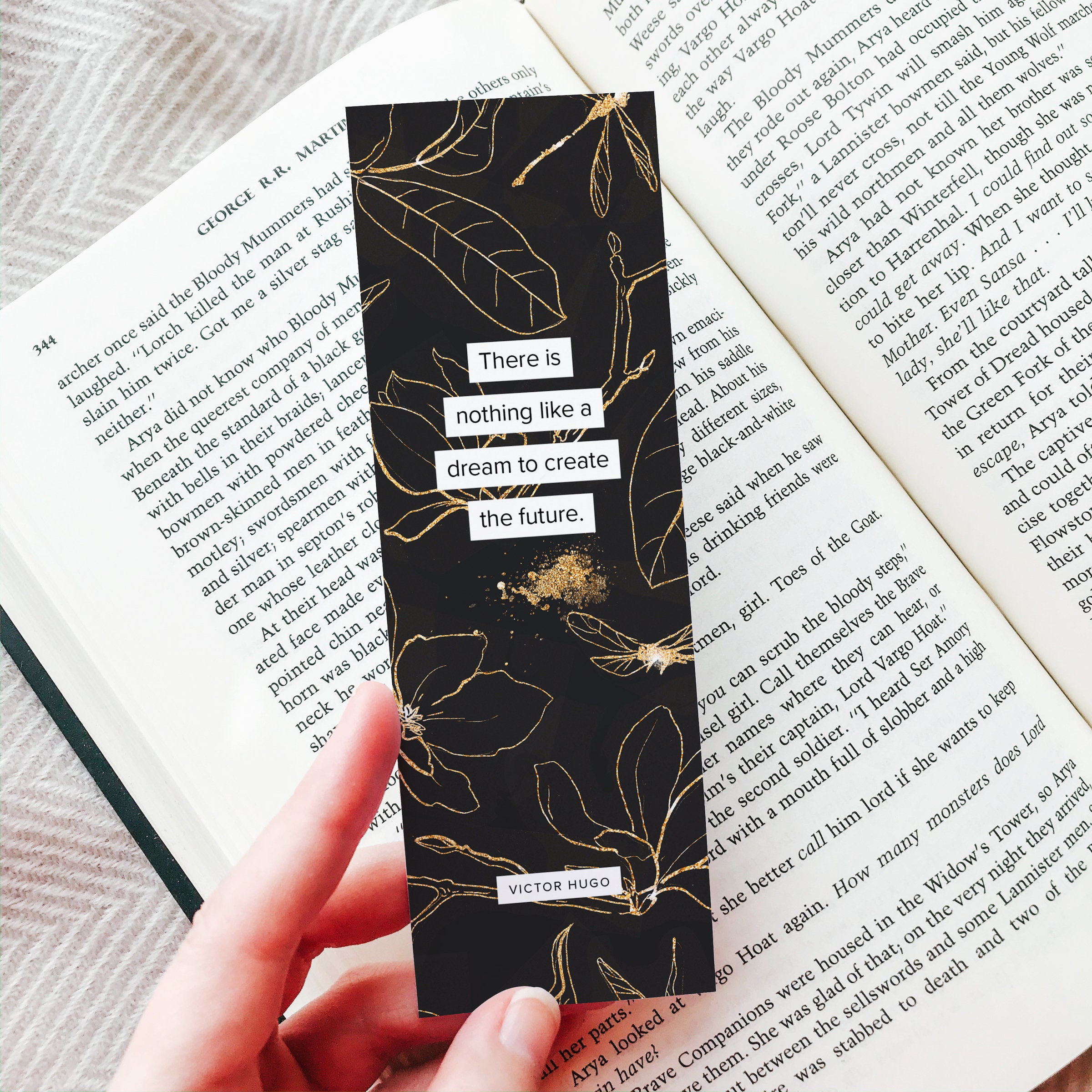 Printable Bookmarks With Quotes Literary Bookmark Set - Etsy