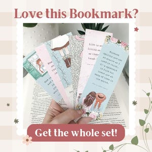 Anne of Green Gables Bookmark With Quote, Printable Bookmarks for ...