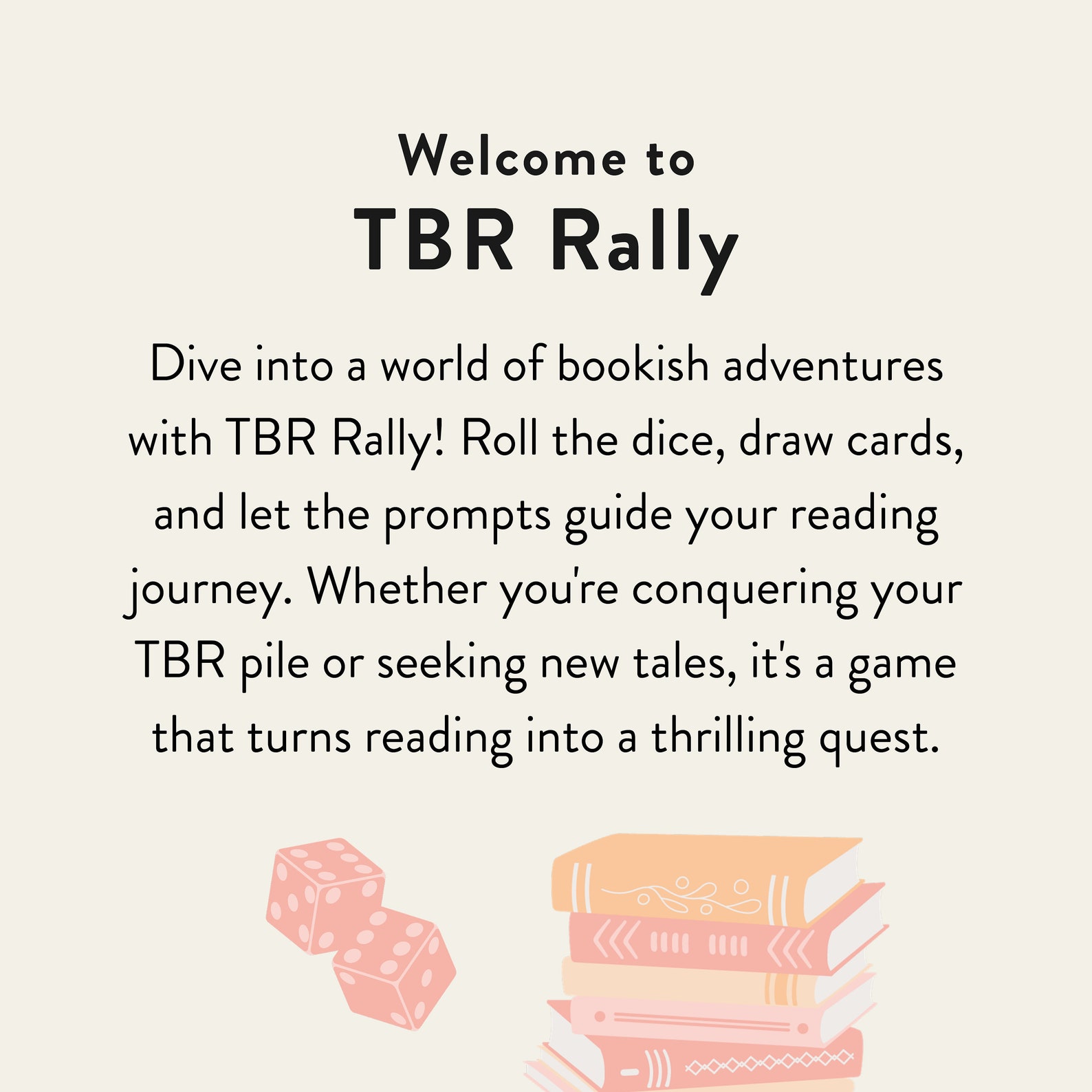 Printable TBR Board Game With Reading Prompts, Reading Challenge ...